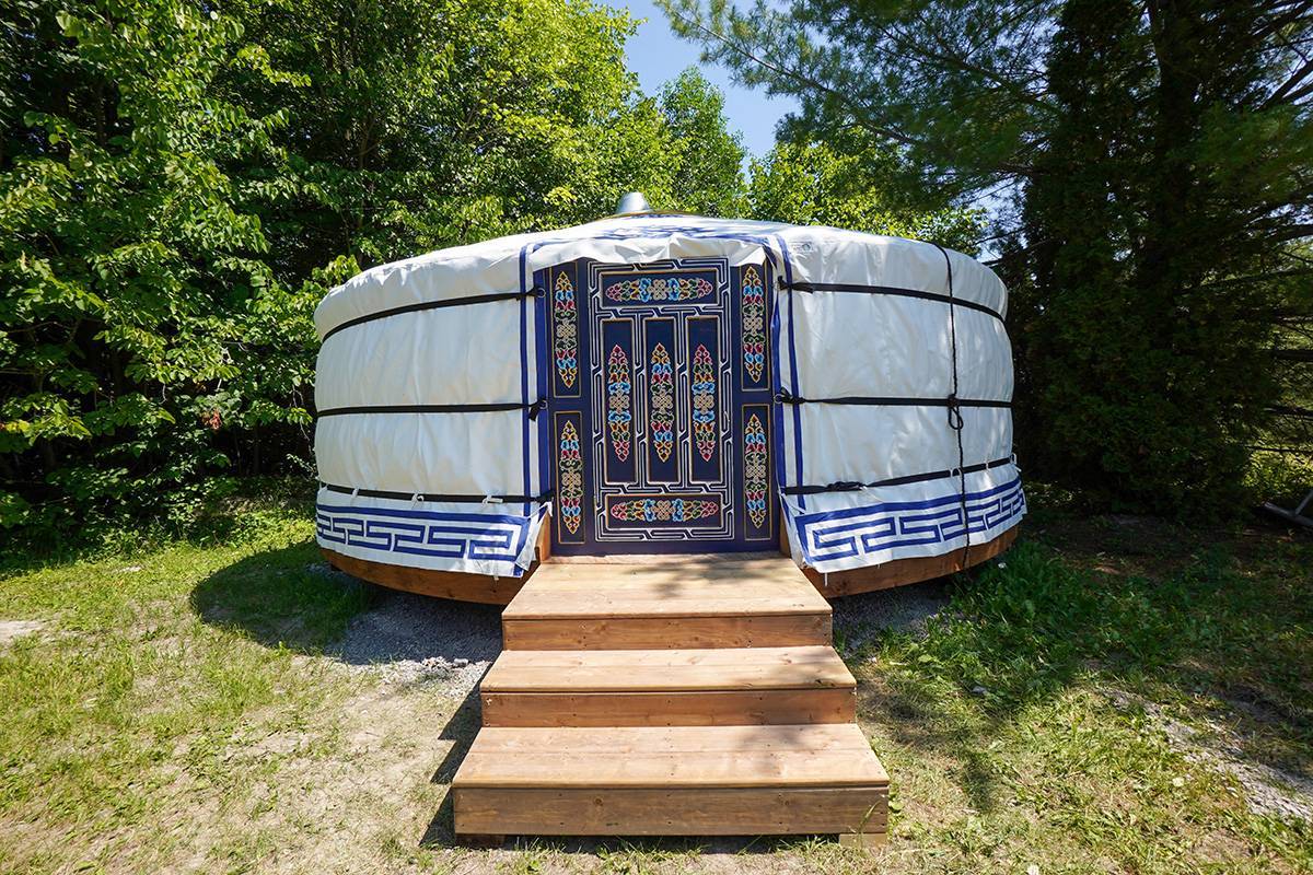 Yurts: A Mongolian Twist to Cottaging in Ontario - Summerhill Resorts